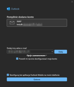 Jak skonfigurować pocztę w Outlook? - Pomoc i-host.pl