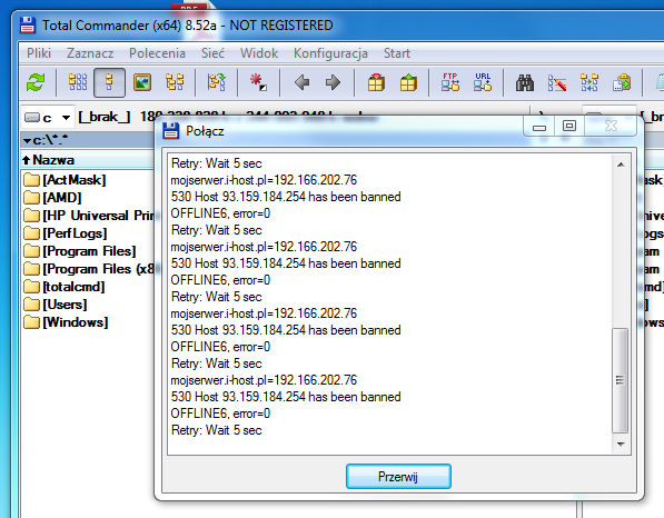 Najczęstsze problemy z FTP – jak je rozwiązać? - Pomoc i-host.pl